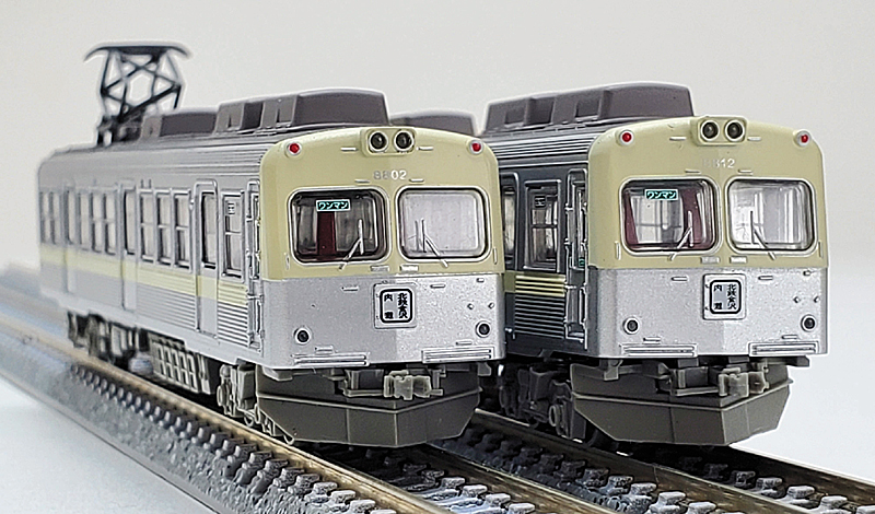 北陸鉄道 8000系8802編成 復刻塗装 – 新製品紹介