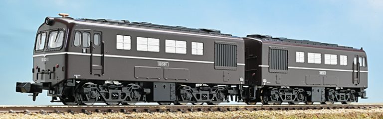 国鉄 DD50形 1次型＋2次型 標準色／1次型 茶色 – 新製品紹介