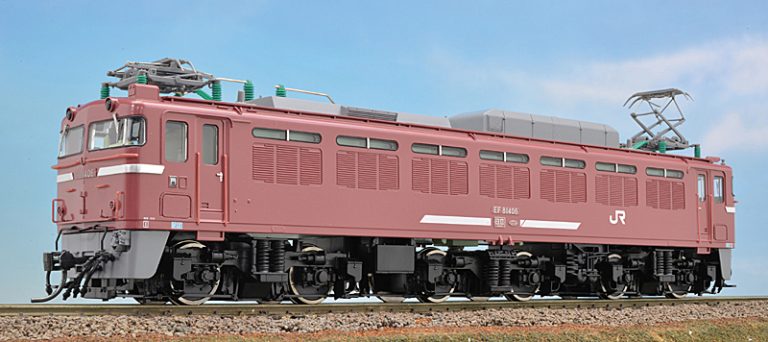 JR EF81 300番代 2次形／ EF81 400番代 JR貨物更新車 – 新製品紹介